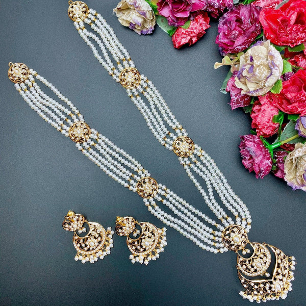 Shop Premium Gold Rani Haar Sets Online | Traditional Indian Long ...